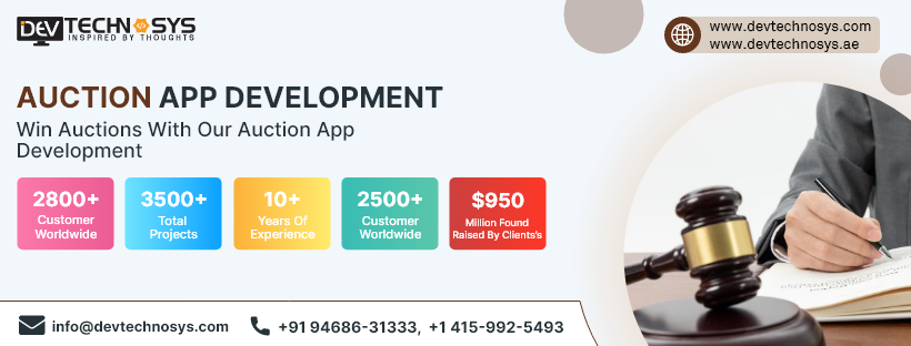 Auction App Development Services | Auction Software Development Company