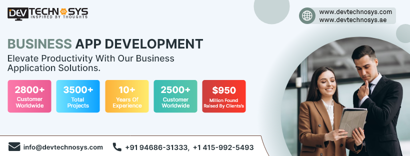Top Business App Development Company – Dev Technosys