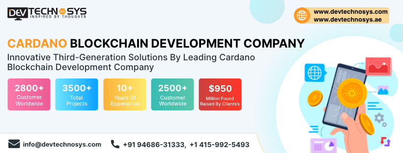 Cardano Blockchain Development Company | Cardano Development Services