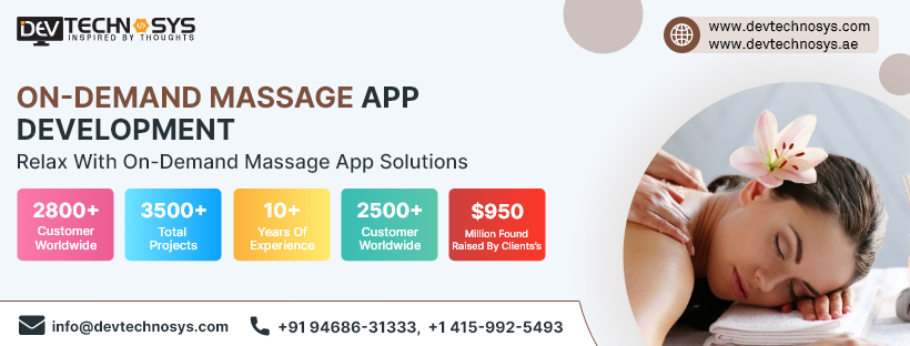 Massage App Development Company | Massage Therapy App Development