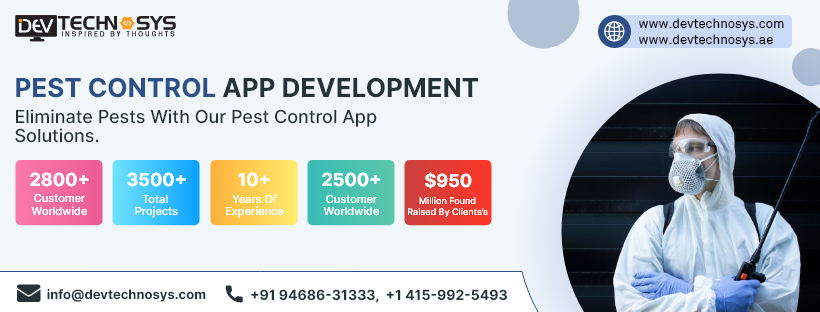 Pest Control App Development Company in the USA