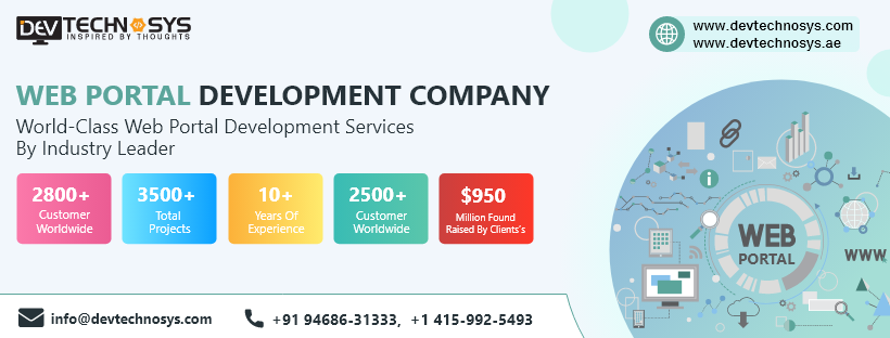 Web Portal Development Company - Dev Technosys