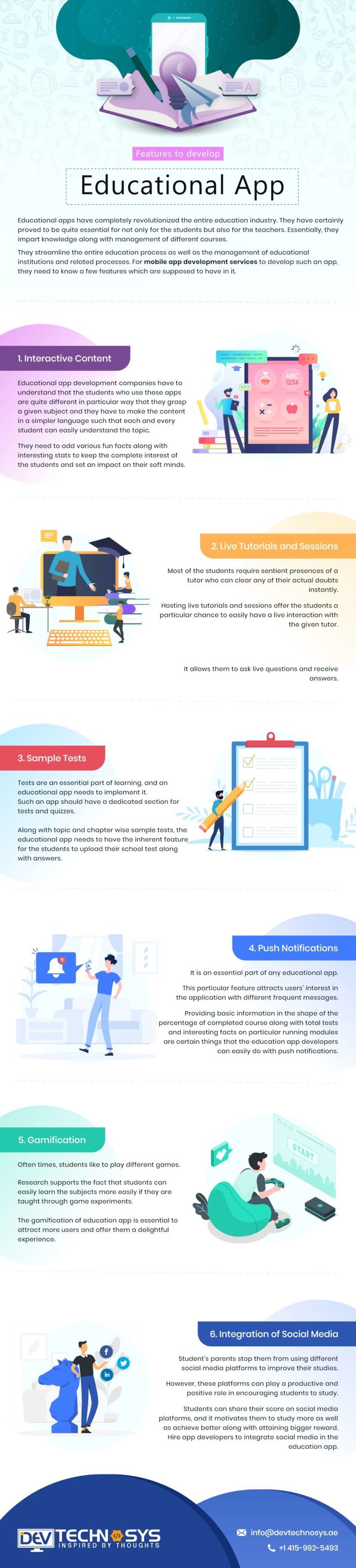Develop Education Mobile Apps For Schools, Colleges - 2022