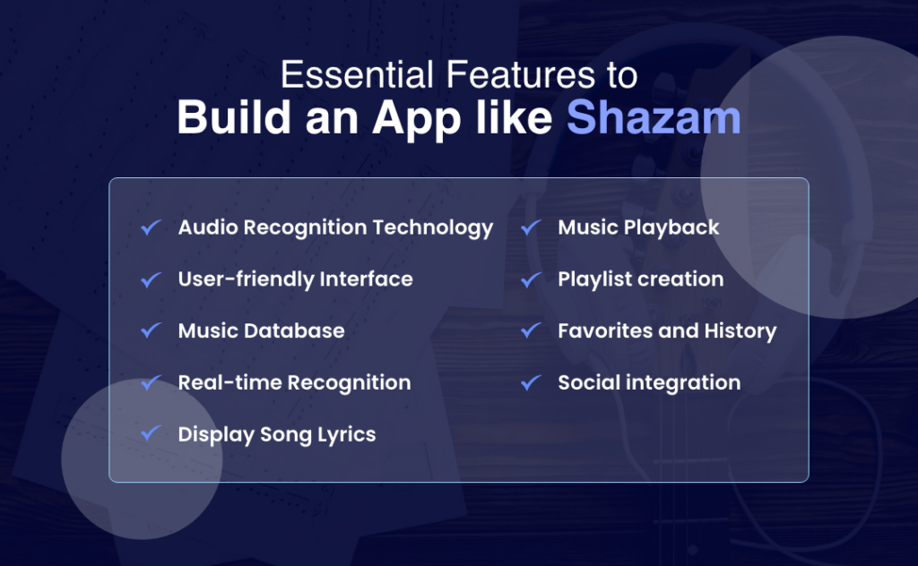 Steps To Build An App Like Shazam