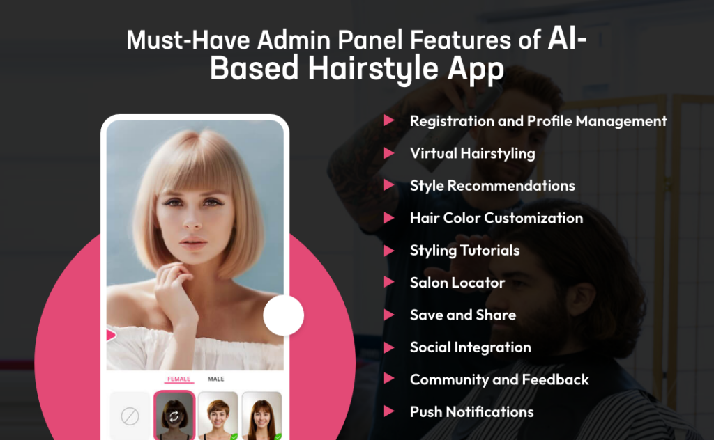 Steps To Build An AI-Based Hairstyle App?