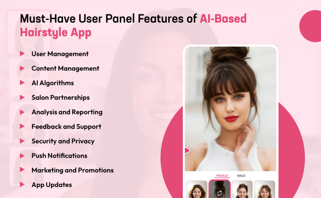 Steps To Build An AI-Based Hairstyle App?