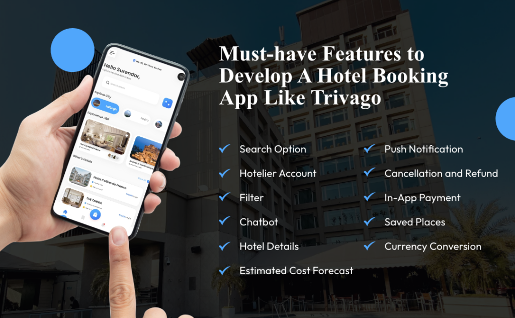Estimated Cost To Develop An App Like Trivago In 2025