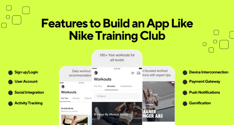 Cost To Build An App Like Nike Training Club