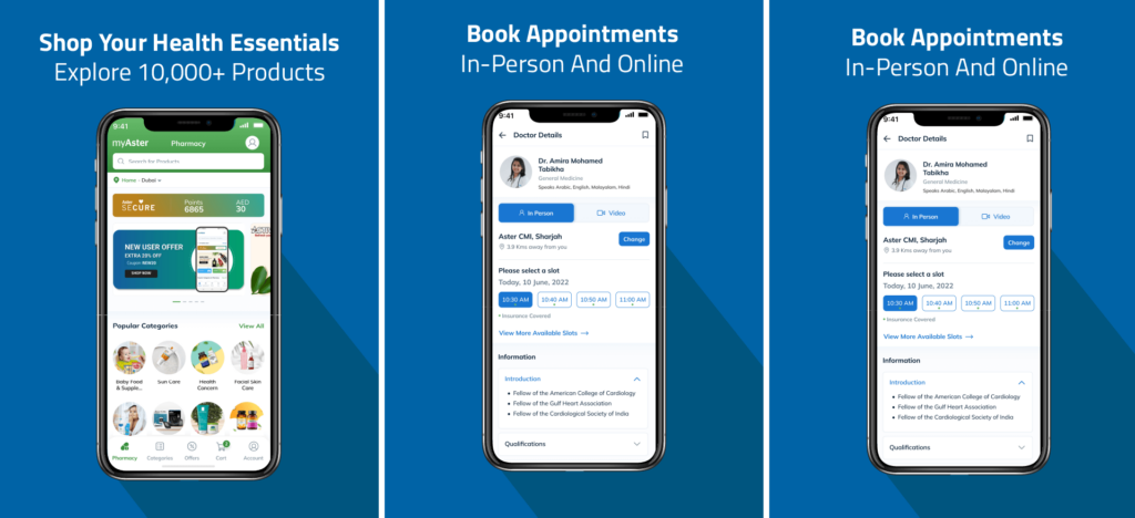 How To Build An App Like MyAster: A Healthcare App?