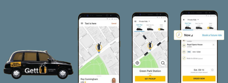Develop A Taxi Booking App Like Gett In 2024
