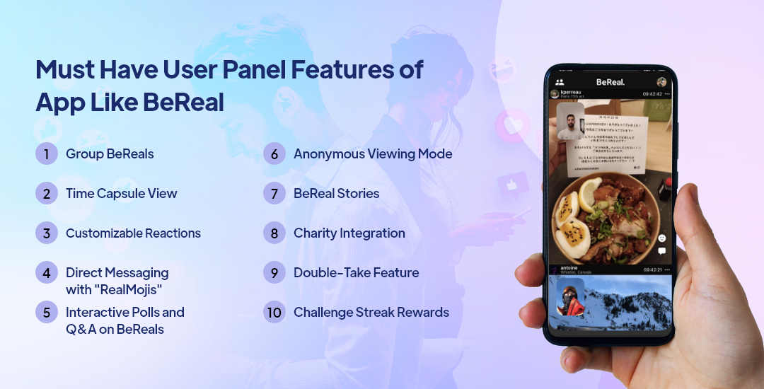 How To Build An App Like BeReal In 2024