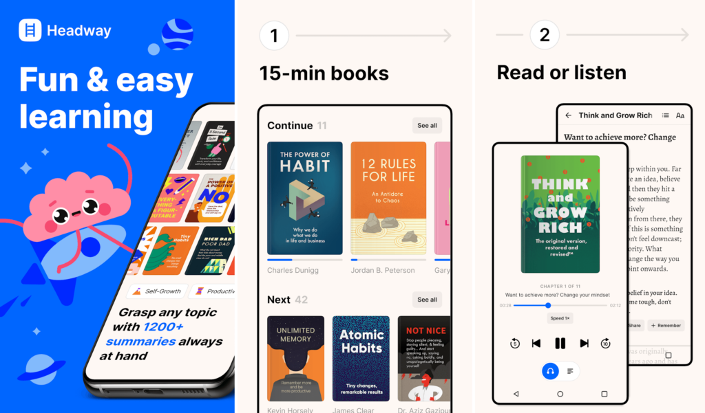 How To Develop An App Like Headway?