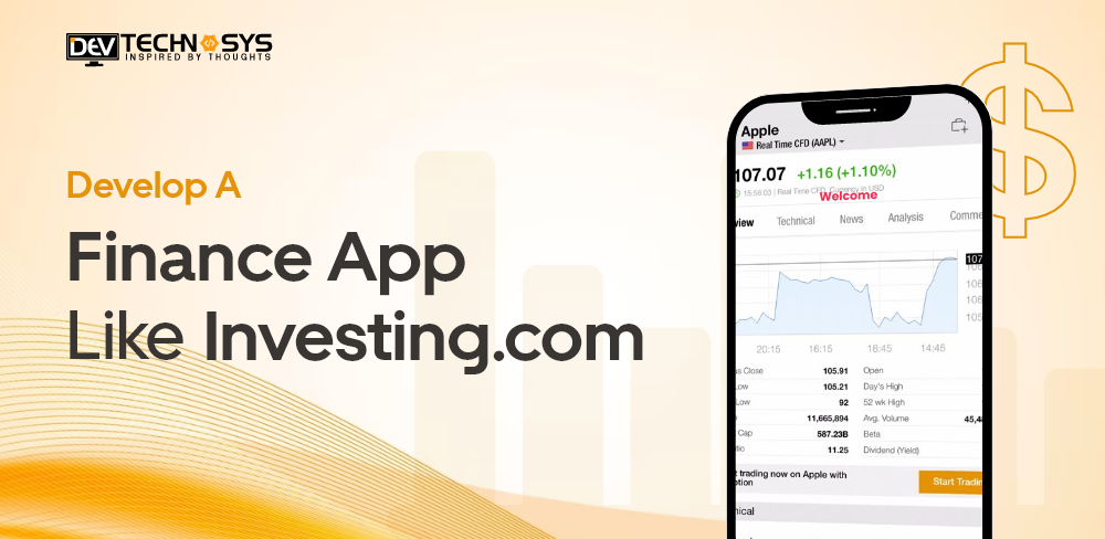 How To Develop An App LIke Investing.com In 2024