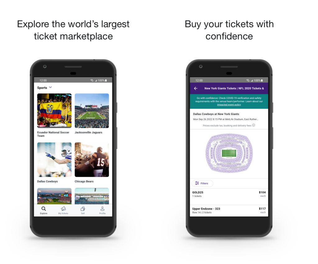 How To Build An Event Ticket Booking App Like SeatGeek