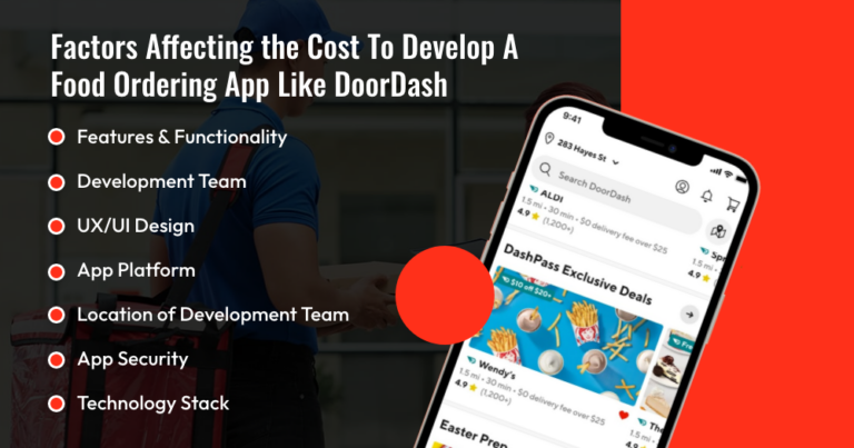 Develop A Food Ordering App Like Doordash In 2025