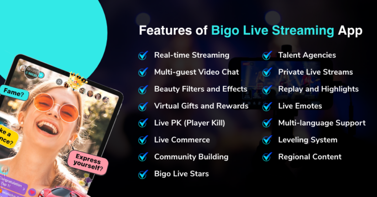 Develop An App Like Bigo Live: Live Streaming App