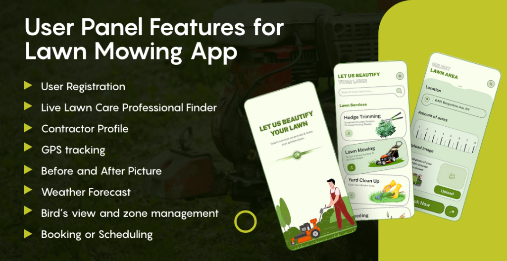 Lawn Mowing App Development Services In 2025