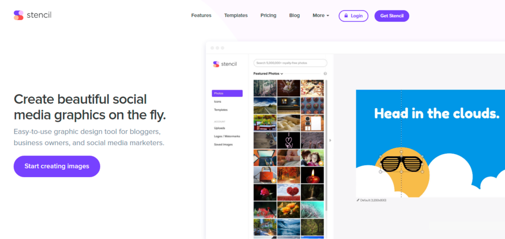 Create A Graphic Design Platform Like Stencil