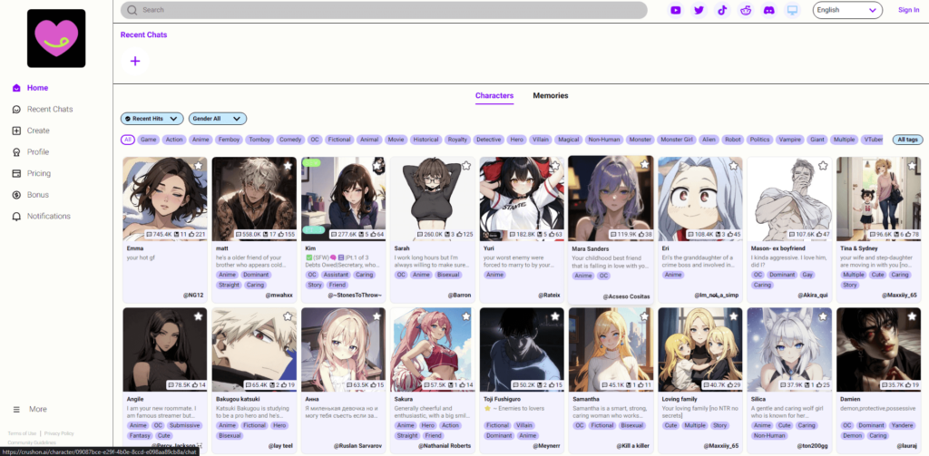 Top SpicyChat Alternatives In 2025