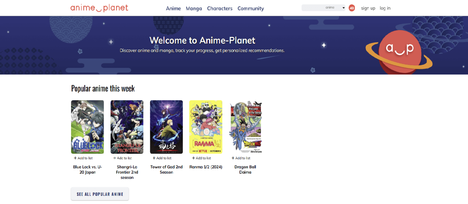 Top 30+ Anime Websites In 2026
