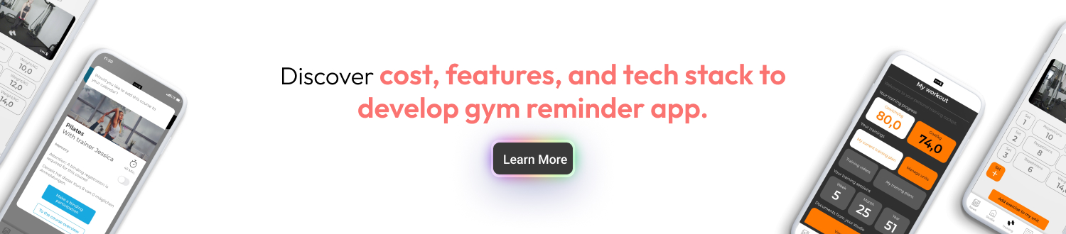 How To Build Gym Reminder App In 2025?