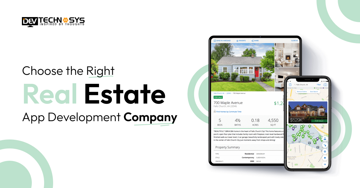 Choose The Right Real Estate App Development Company - 2026